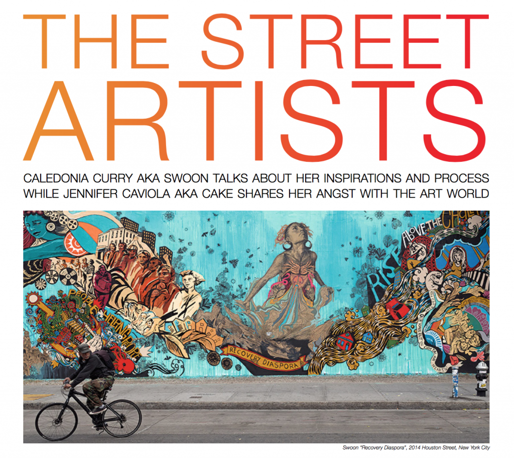 Galerie LJ | Swoon’s interview in Untitled Magazine, “The Girl Power Issue”